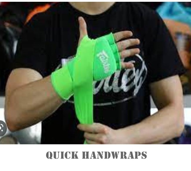 Fairtex Quick Handwraps Elastic HW3 Training Muay Thai MMA K1 ผ้าพันมือ ...