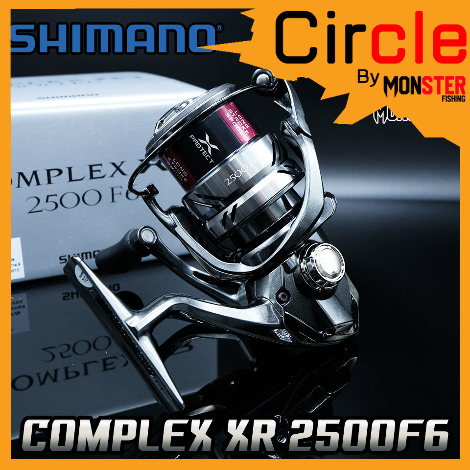 รอกตกปลา รอกสปินนิ่งชิมาโน่ SHIMANO COMPLEX XR 2500 F6 / 2500 F6 HG | Lazada.co.th