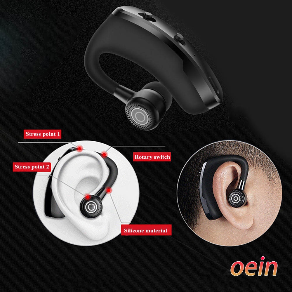 V9 earphones Bluetooth headphones Handsfree wireless headset Business headset Drive Call Sports ...