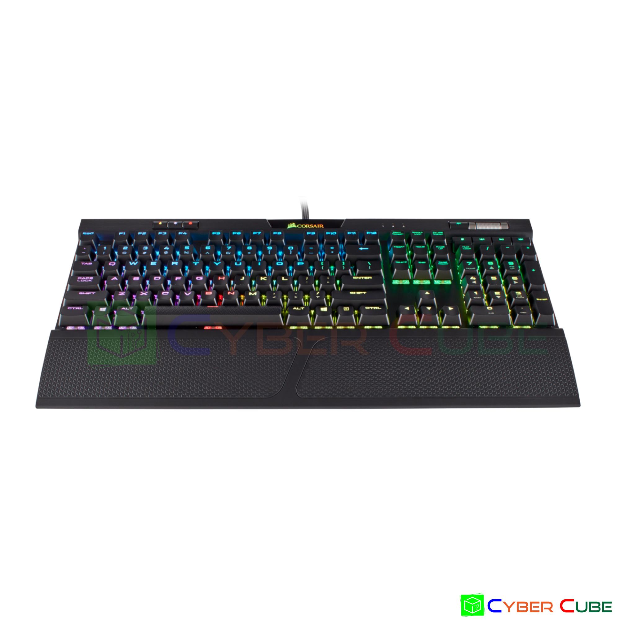 CORSAIR K70 RGB MK.2 Mechanical Gaming Keyboard [ CHERRY® MX BLUE ...