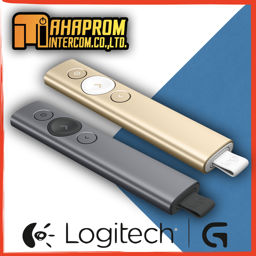 PRESENTER REMOTE (รีโมทควบคุมคำสั่งไร้สาย) LOGITECH SPOTLIGHT WIRELESS ...