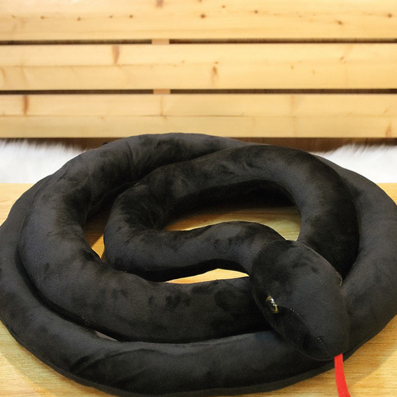 【Big Promotion】 Snake Plush Toy Soft Snake Whole Person Spoof Scary ...