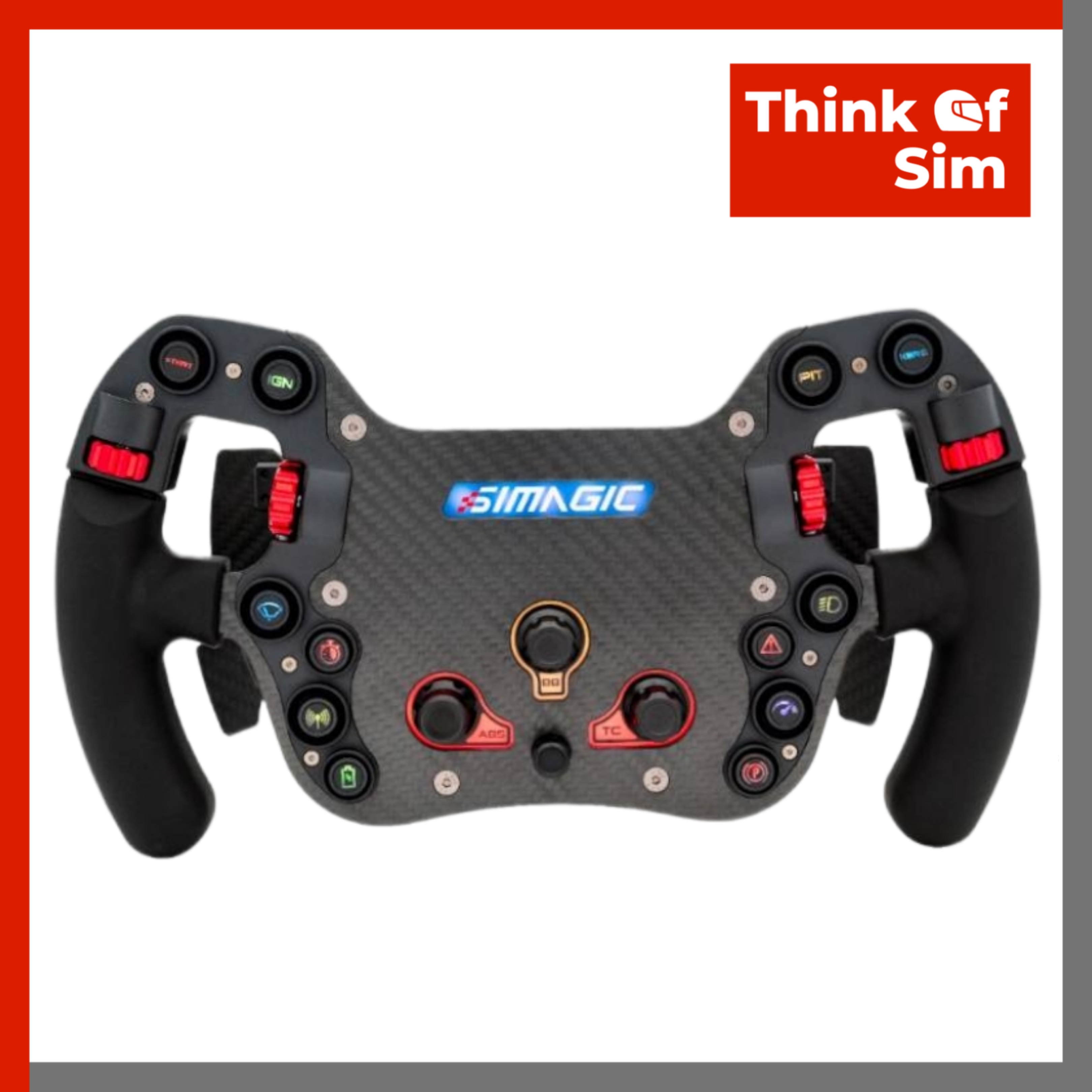 Simagic FX Formula Racing Wheel with Dual Clutch - Think Of Sim - ThaiPick