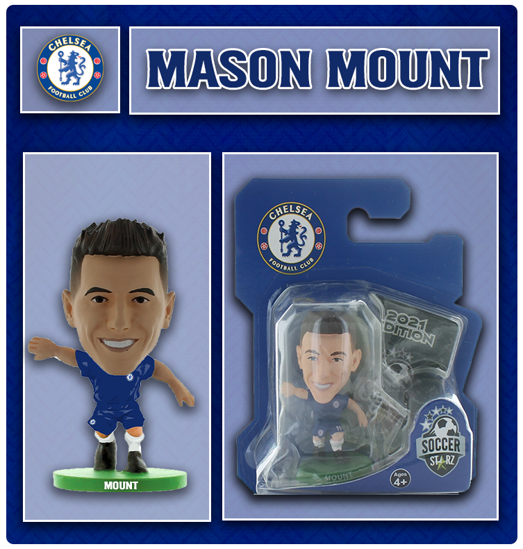 โมเดลนักฟุตบอล SoccerStarz ลิขสิทธิ์แท้จากสโมสรChelsea - Mason Mount ...
