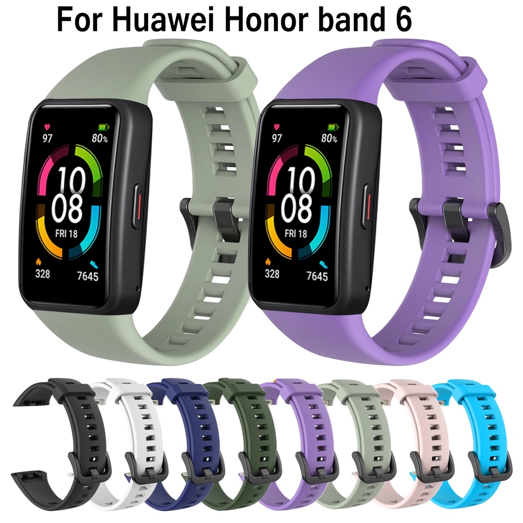 [ติดตาม รับส่วนลด] Huawei Band 6 / Honor Band 6 หัวเว่ย แบนด์ สายสำรอง ...