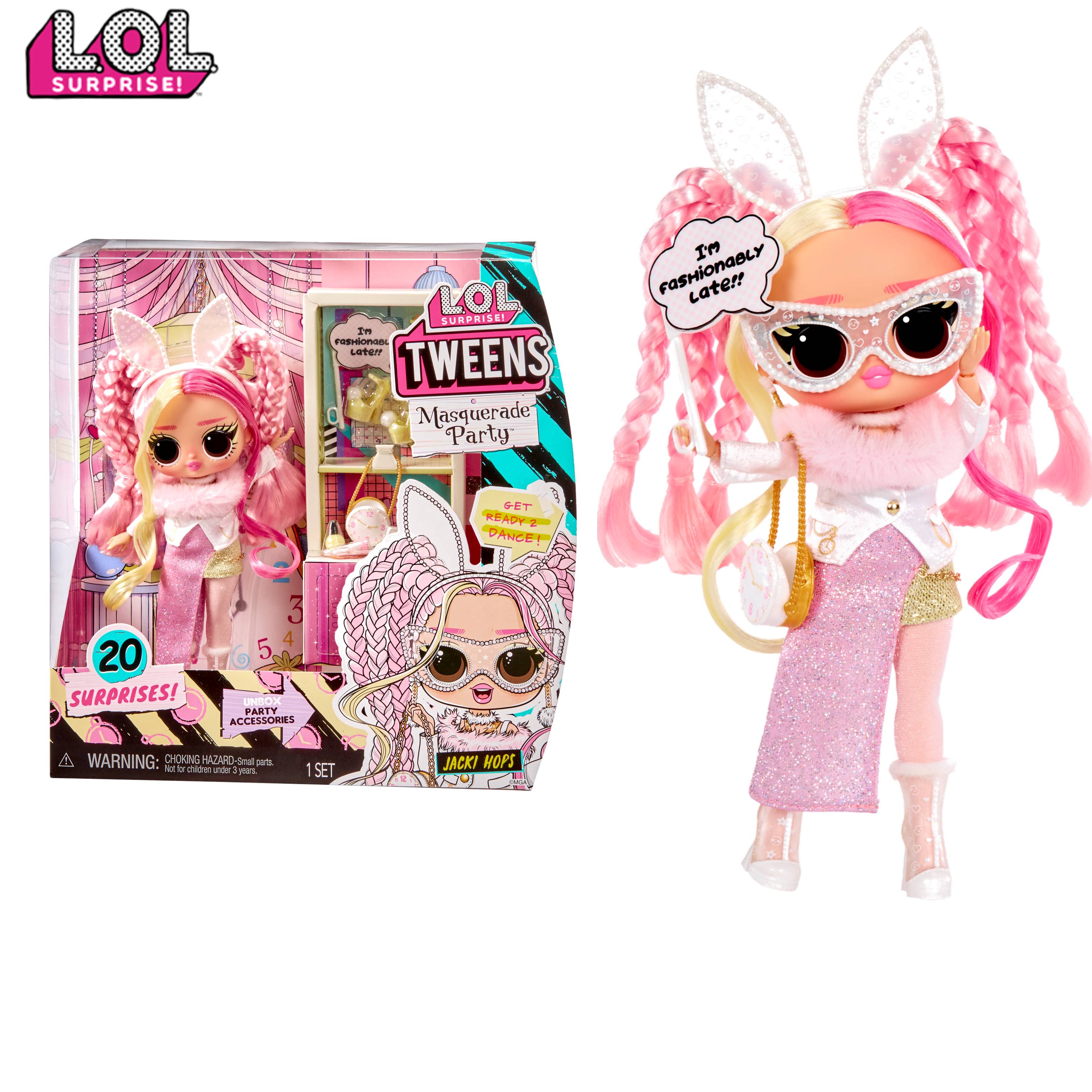 LOL Surprise Tweens Masquerade - Jacki Hops ของเล่นตุ๊กตาแอลโอแอลเซอร์ ...