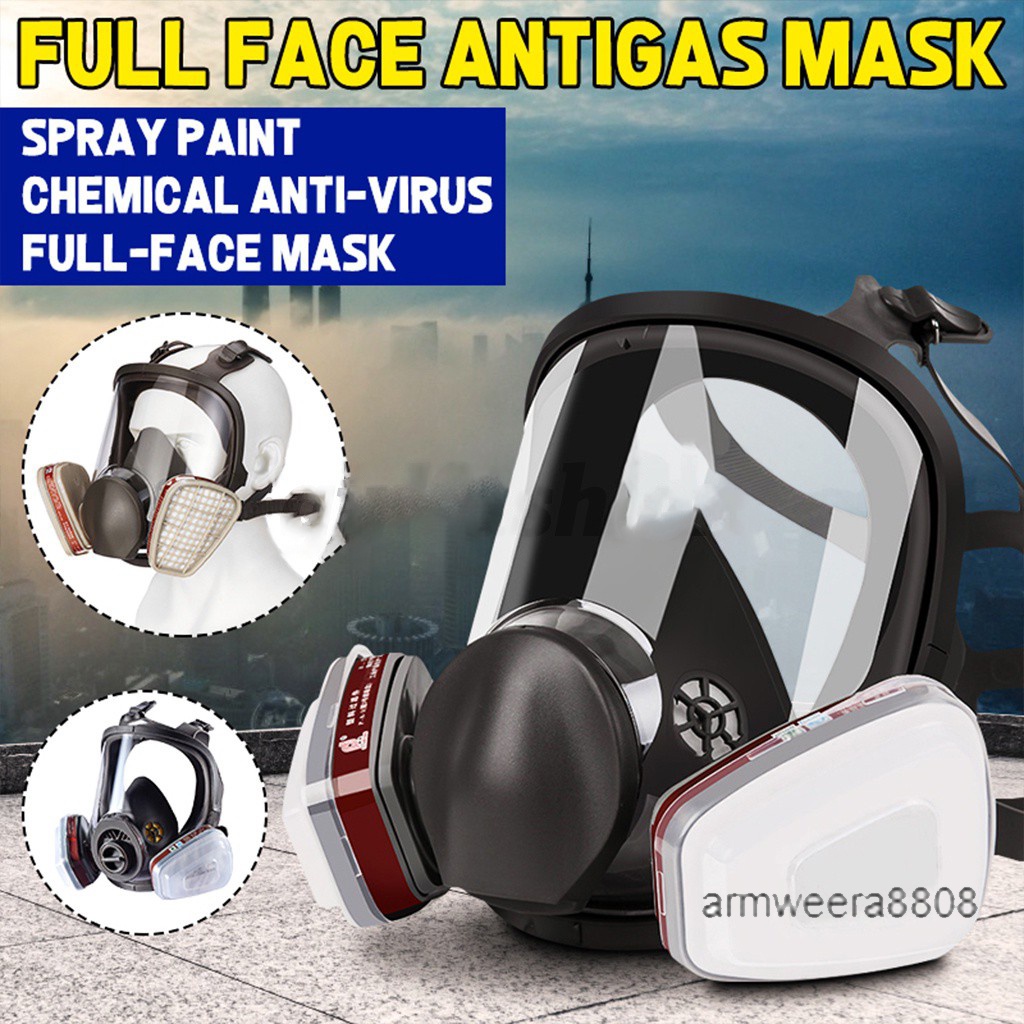 ☀【Send in 24 hours】WO พร้อมส่ง‼️3M 6800 Full Face Mask หน้ากากเต็มหน้า ...