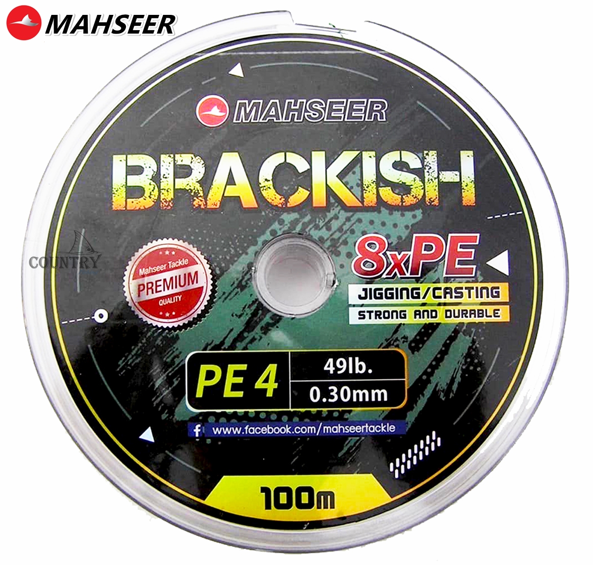 สายพีอี Mahseer PE Brackish X8 100M สีมัลติคัลเลอร์ | Lazada.co.th