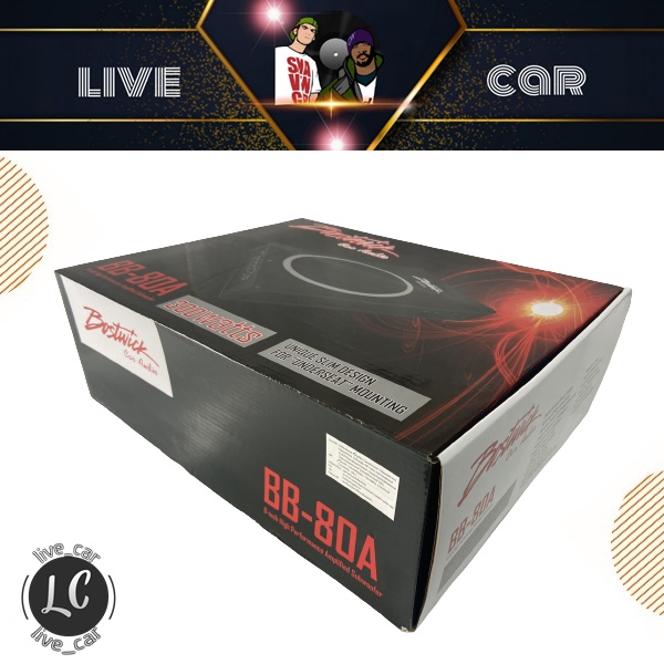 BOSTWICK BB-80A ซับบ็อกซ์ ขนาด 8 นิ้ว กำลังขับสูงสุด 300 W กำลังขับต่อเนื่อง 65 W RMS ราคา 3,650 ...