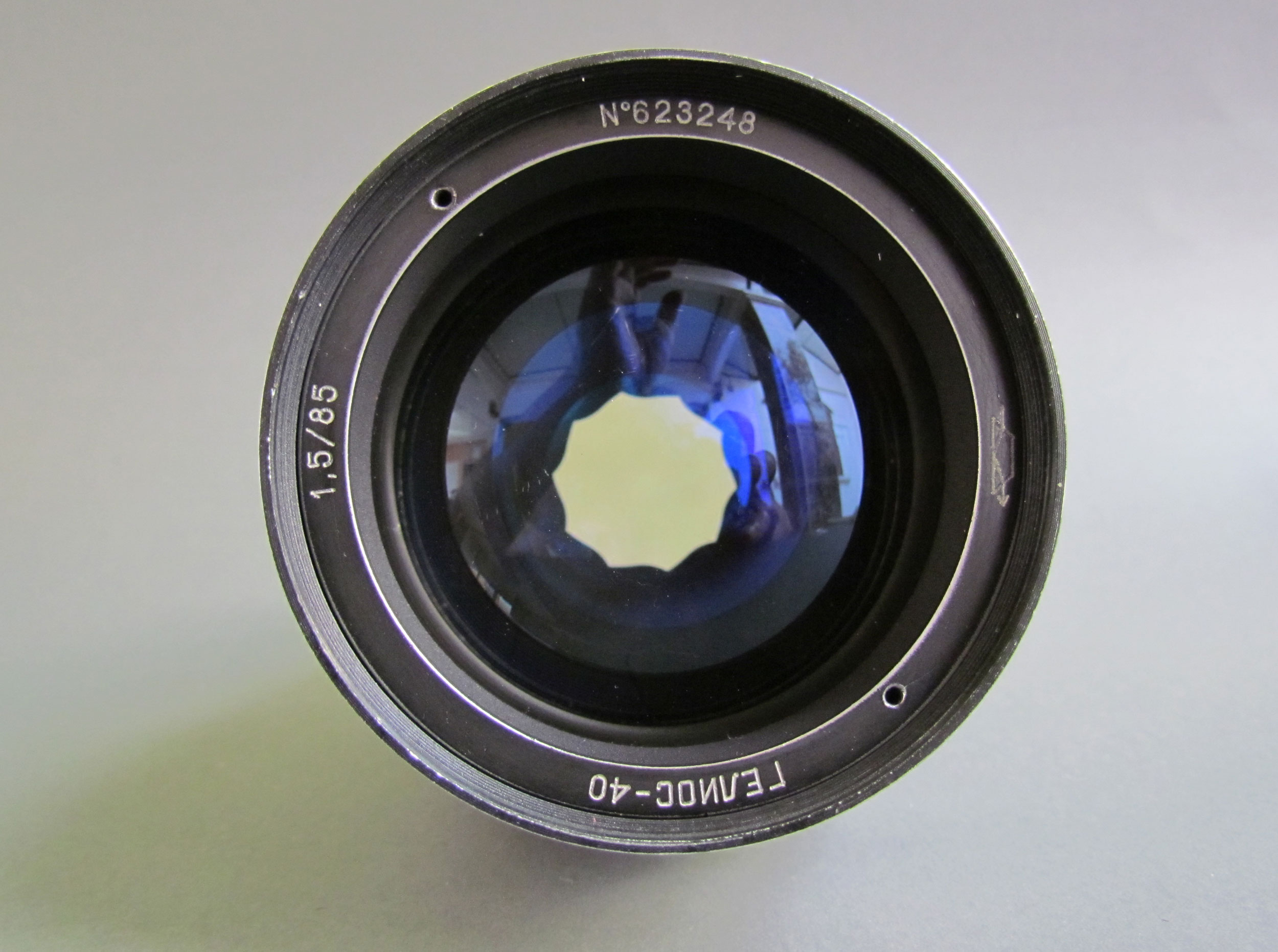 Helios สีเงิน no.623248 M44-2 Mount 39 ขนาด 85 mm f 1.5 เลนส์กล้อง มือ ...