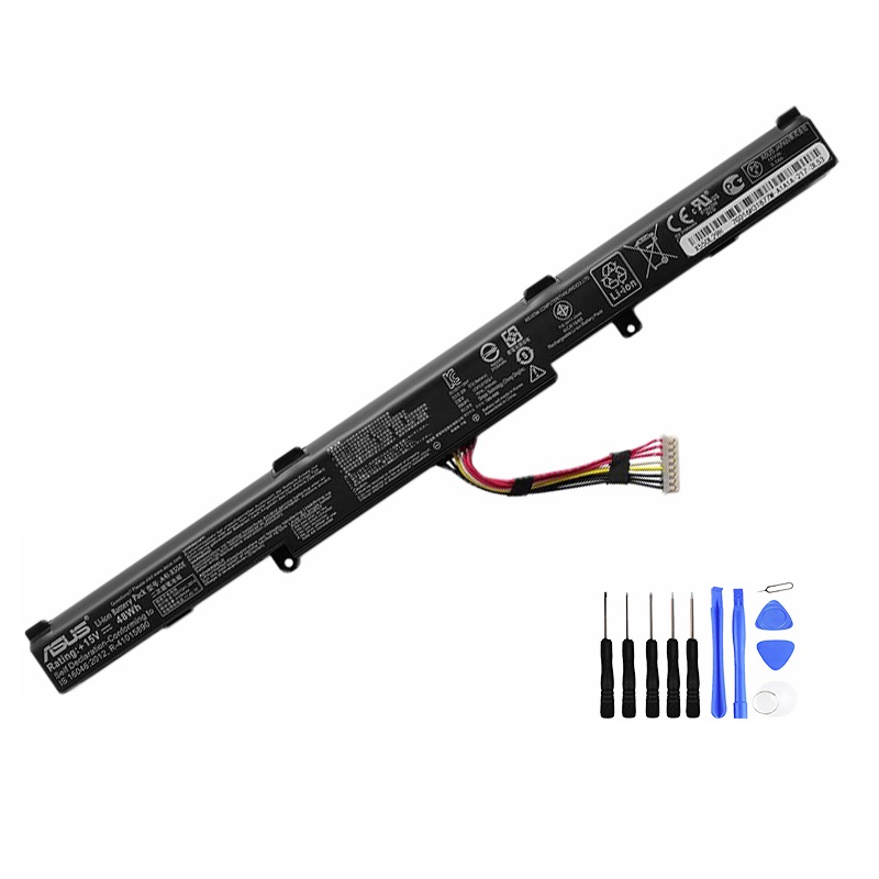 ส่งฟรี ประกัน 1 ปี-- Battery Notebook Asus A41-X550E X450E X450J X450JF ...
