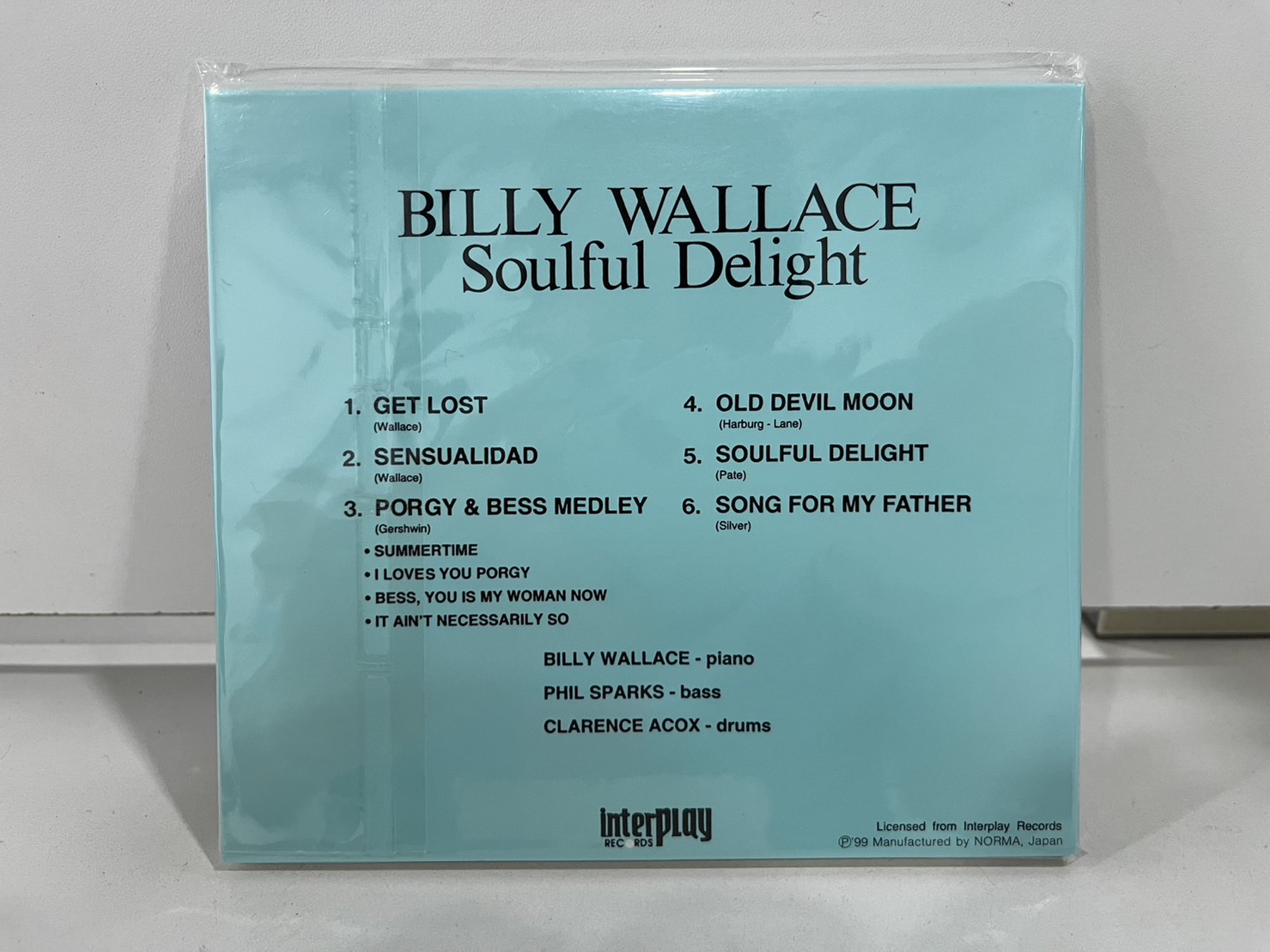1 CD MUSIC ซีดีเพลงสากล BILLY WALLACE TRIOSOULFUL DELIGHT (M5C19) - musicE - ThaiPick