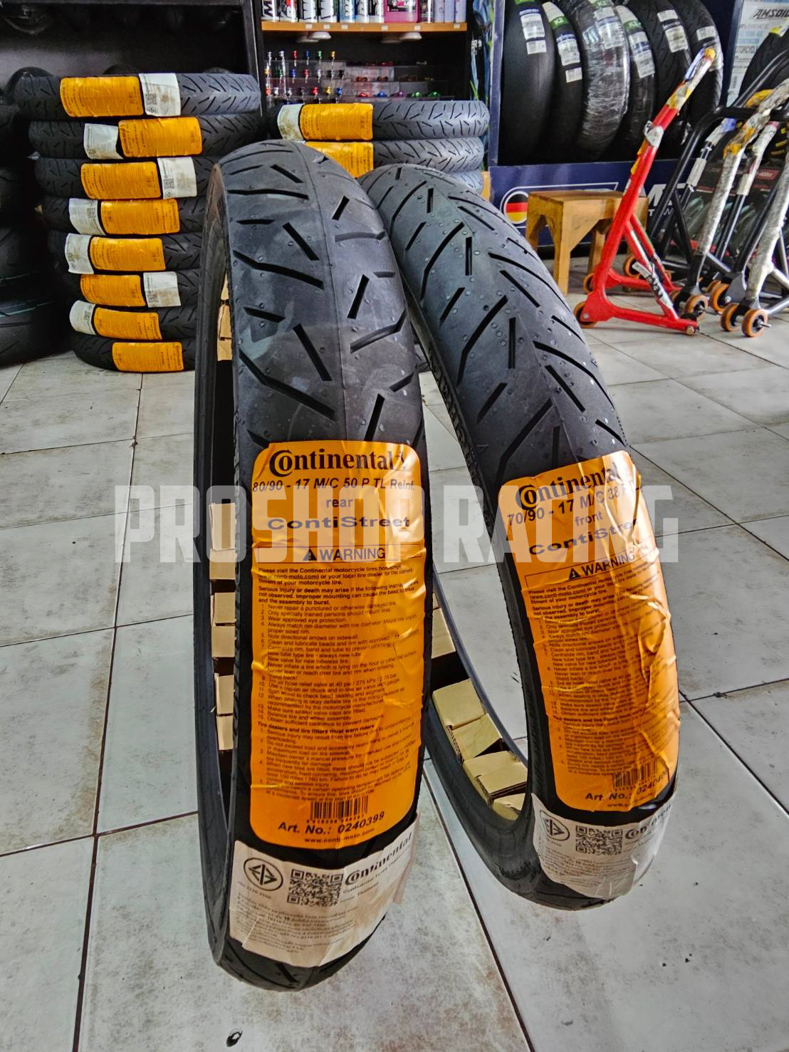 ยาง Continental Conti Street ขนาด 70 80 ขอบ 17 สำหรับ wave wave110i ...