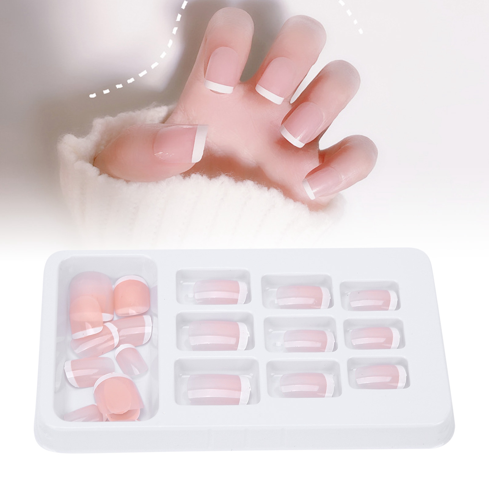 The Big Ups24pcs Set 3d Full Cover Diy Bride Wedding False Fake