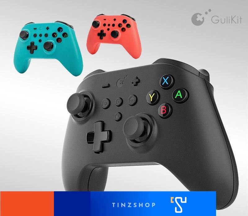 GuliKit KingKong 2 Pro Controller NS09 Wireless Bluetooth Vibration ...