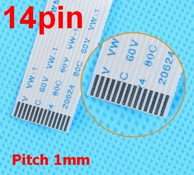 สายแพร Pitch 1.0mm ยาว 20cm TYPE-B Flexible Flat Cable FFC 6pin, 8pin ...