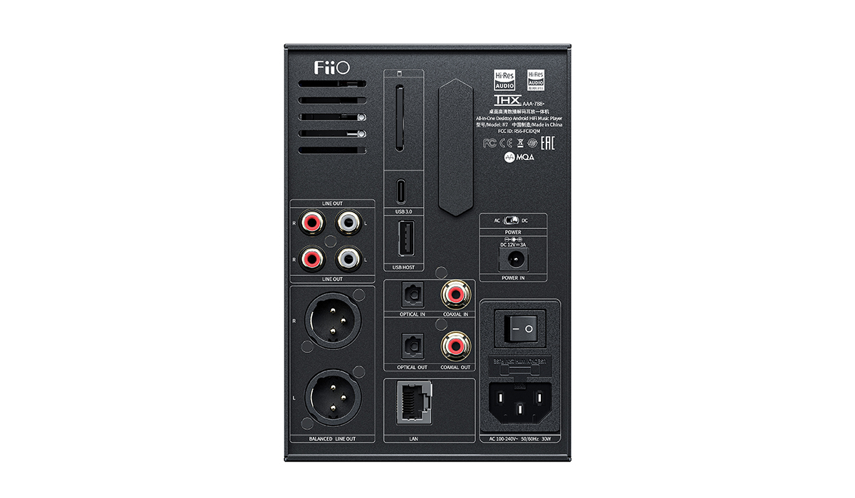 FiiO R7 All-In-One android OS desktop HiFi streaming music player ...
