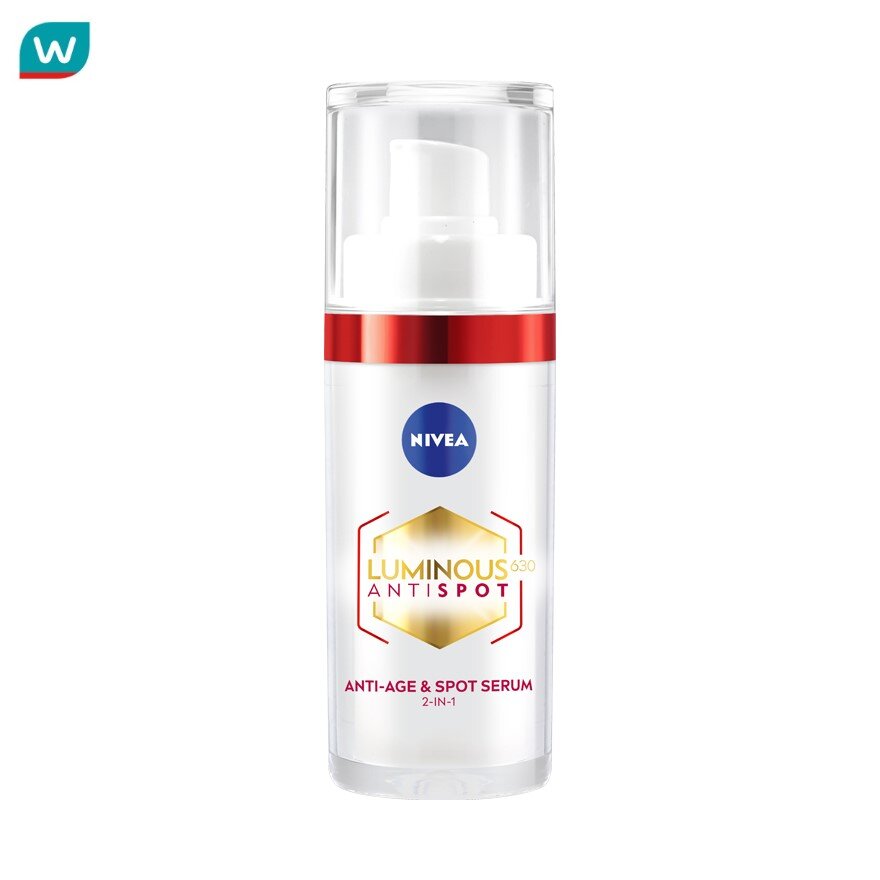 Nivea Luminous 630 นีเวีย ลูมินัส630 แอนตี้สปอต 2-อิน-1 แอนตี้-เอจ ...