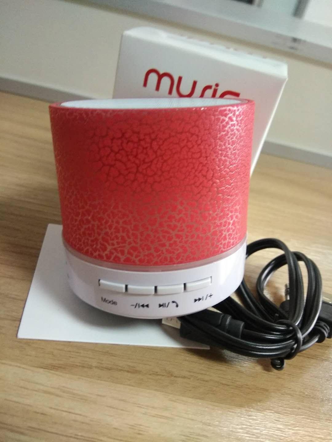 A9 LED Mini Wireless Speaker With TF Card Mic USB Audio Music Player ...