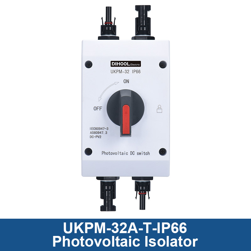 Photovoltaic Electrical Isolator Solar Switch PV Photovoltaic DC Switch 1000V 1200v 32A 16A UKPM ...