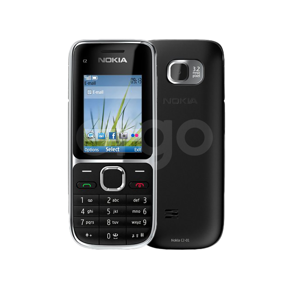 NOKIA C2-01 2G-3G มือถือปุ่มกดใช้งานง่าย พกพาสะดวก รองรับทุกเครือข่าย ของแท้ รับประกัน 1ปี ...
