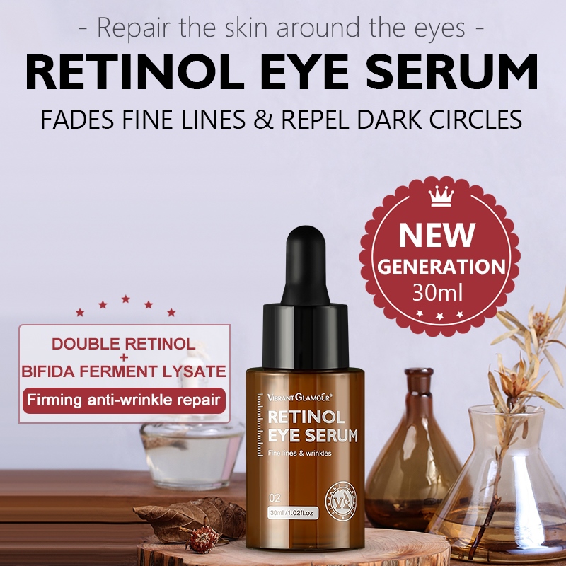 Vibrant Glamour Retinol Eye Serum Anti-wrinkle Remove Eye Bags Fade ...
