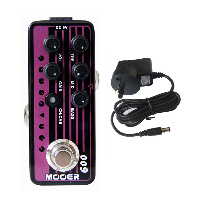 Mooer 009 Blacknight Delay and reverb effect with tap tempo effect ...