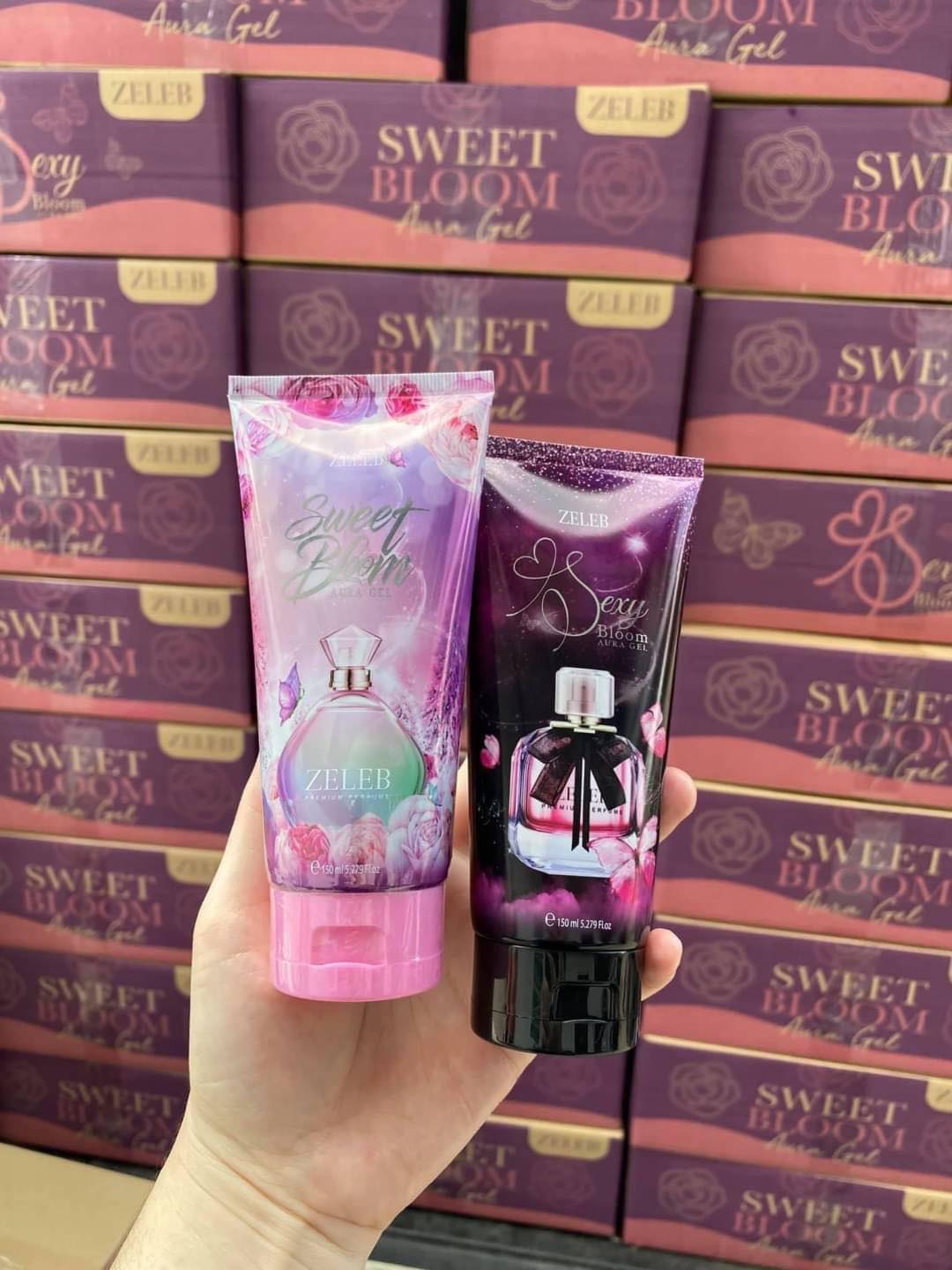 ZELEB Sexy Bloom Aura Gel เจลน้ำหอมเซเลป กลิ่นใหม่ เซ็กซี่ บลูม 150ml ...