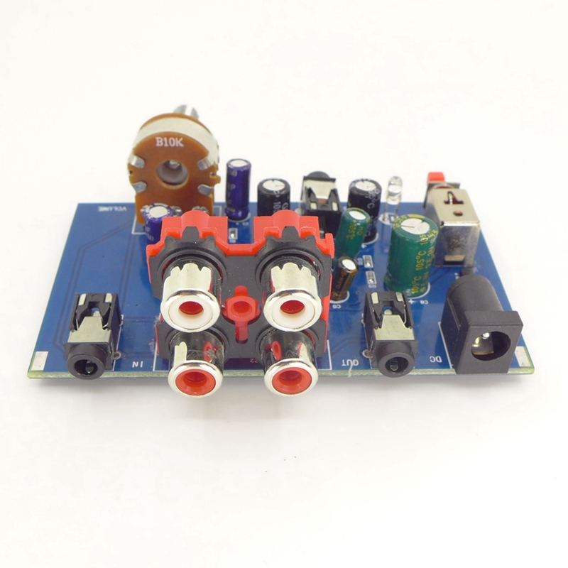 NE5532 Dual OP Amp Front Audio Amplifier, Stereo Tube Preamp Treble Mid ...