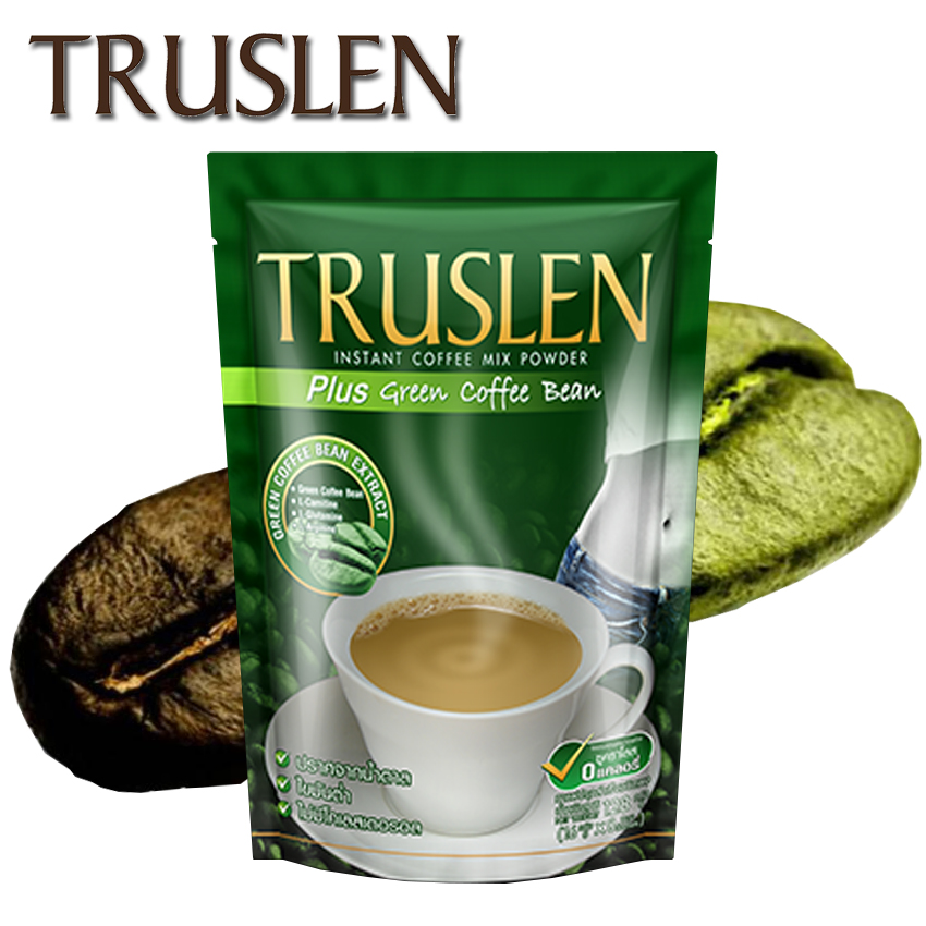 Truslen Coffee Plus ทรูสเลน คอฟฟี่ พลัส 16g/ 15 ซอง (3 ซอง) - Supmanee ...