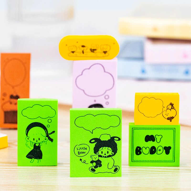 Midoo Kawaii Foam Stamps Decoration Stamps for Scrapbooking Journal ...