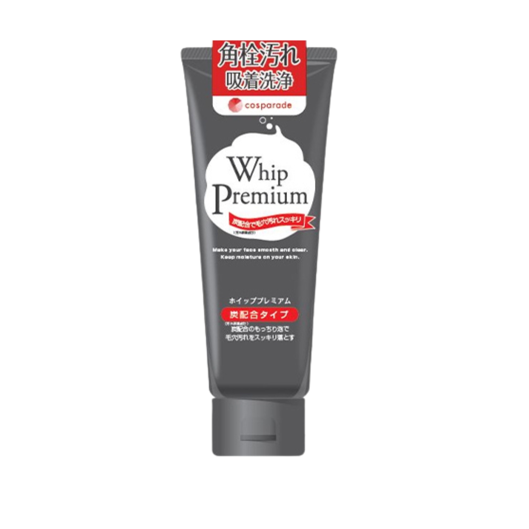 DONKI Whip Premium Face Wash Foam สีดำสูตร Charcoal / โฟมล้างหน้า วิป ...