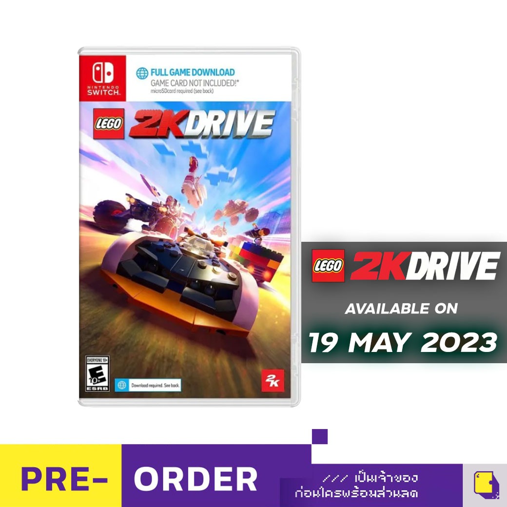 PRE-ORDER NSW LEGO 2K DRIVE (CODE IN A BOX) (เกม Nintendo Switch วางจำหน่าย 2023-05-19) (By ...