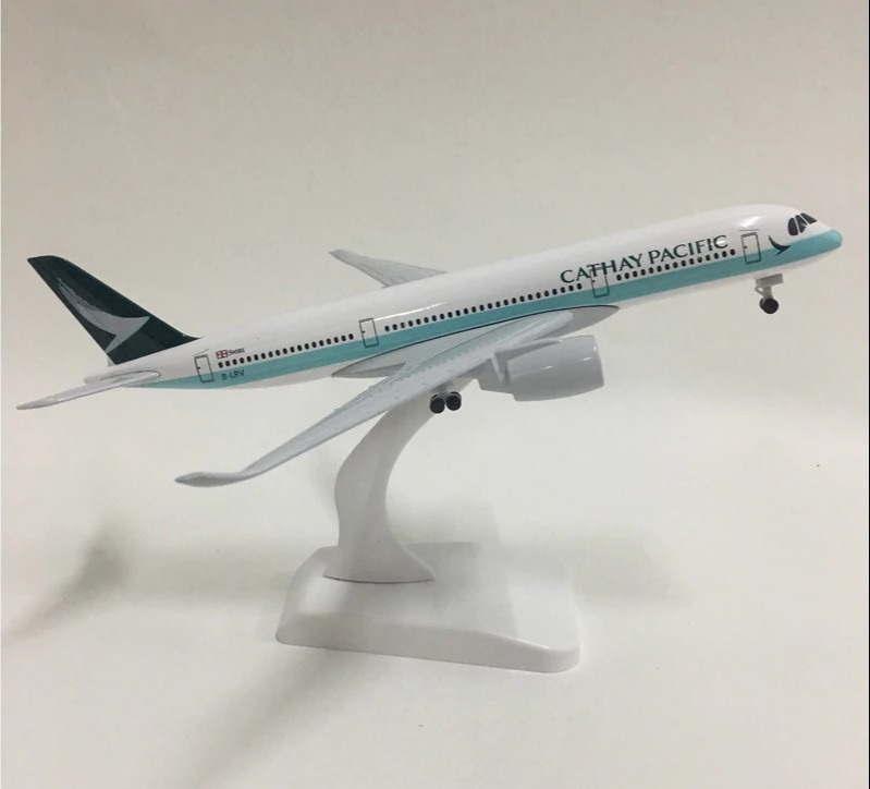 โมเดลเครื่องบิน CATHAY PACIFIC A350 (Aircraft Metal ) ขนาด 20 CM ตัวลำ ...