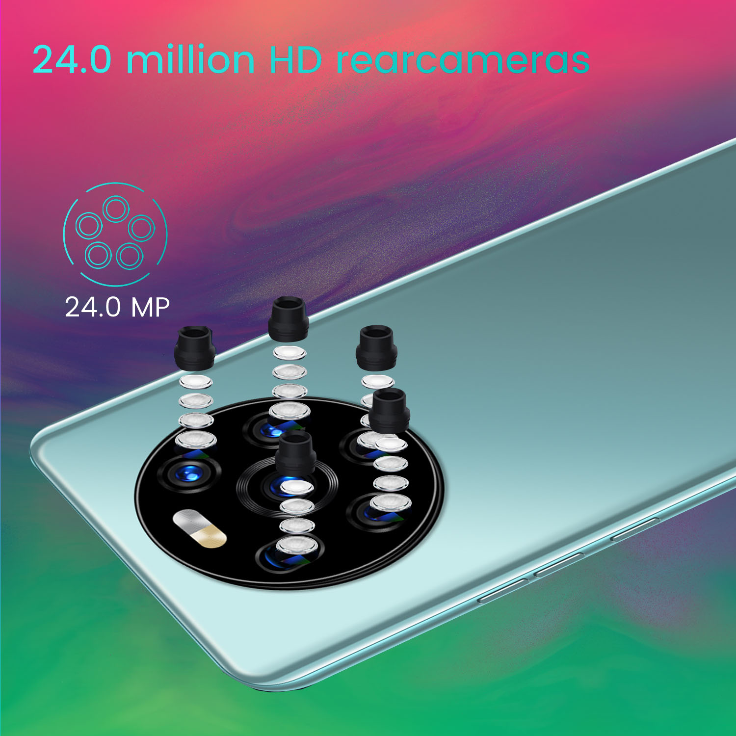 HAUWEI New arrival Mate40 pro 5.8 inch Screen 6GB +128GB 4800mAH ...