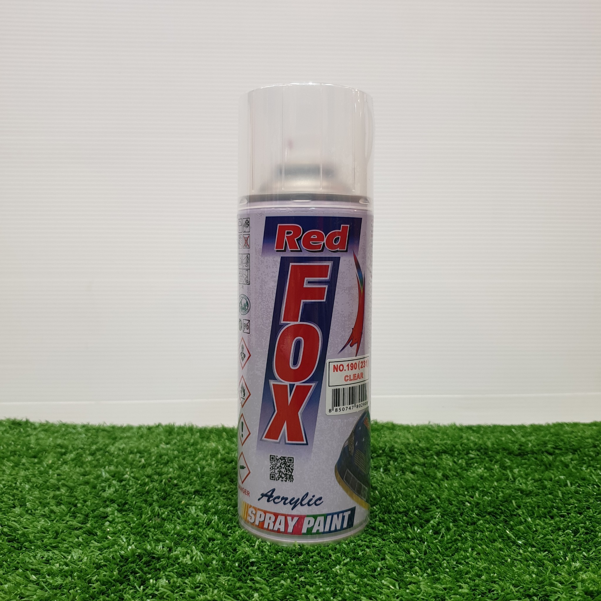 สีสเปรย์ Red Fox สีใส Clear 190 (231) | Lazada.co.th