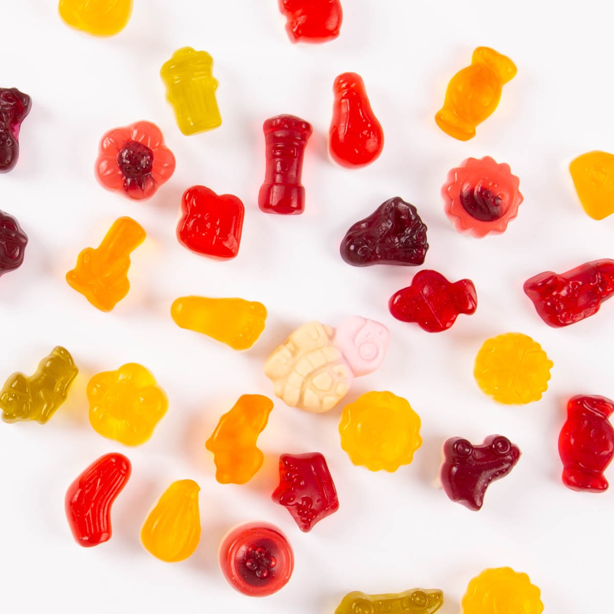 Rowntrees Randoms Gummies Pouch 120G ราน์ ทรีแรนเดิมเพาซ์ เยลลี่ผลไม้ ...