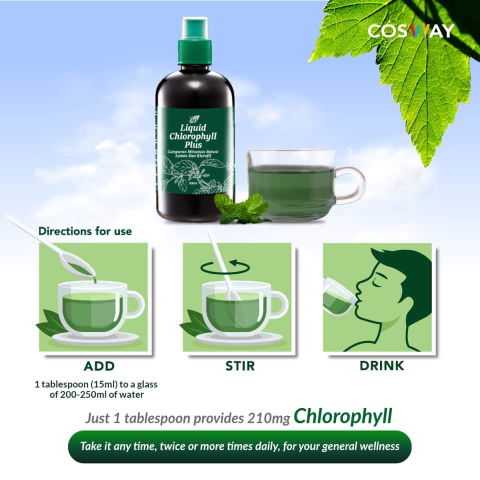 Liquid Chlorophyll คลอโรฟิลล์ คลอโรฟิลล์เข้มข้นชนิดน้ำ น้ำคลอโรฟิลล์ ...