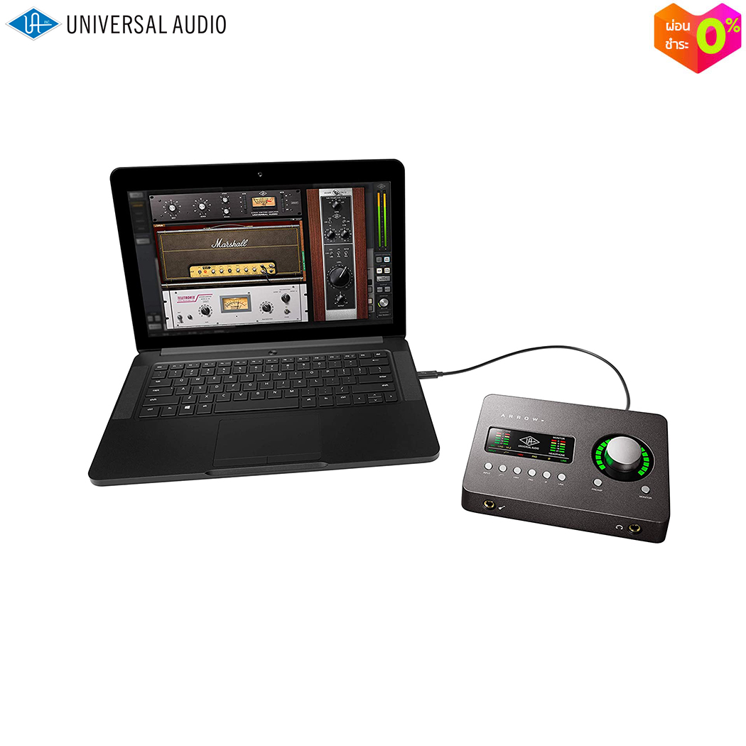 Universal Audio Arrow Thunderbolt 3 Audio Interface ออดิโออินเตอร์เฟส อุปกรณ์บันทึกเสียง โฮม ...
