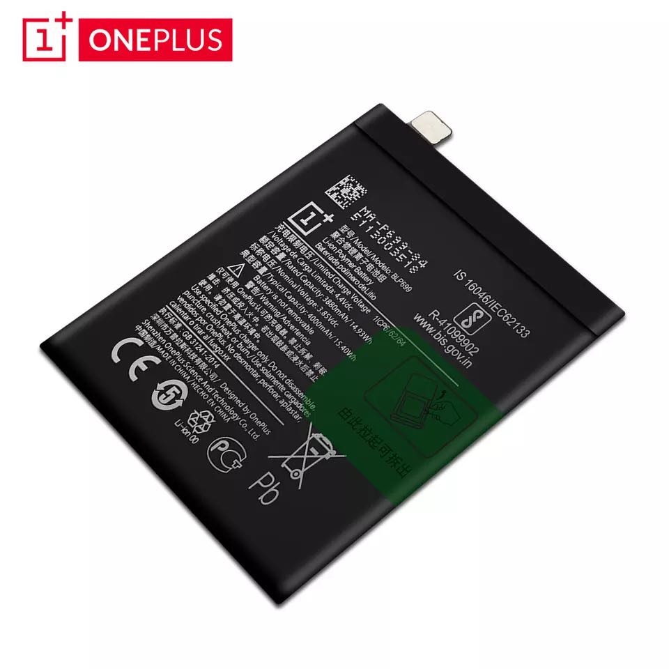 แบตเตอรี่ OnePlus 7 Pro OnePlus 7 Plus Phone Battery BLP699 High ...