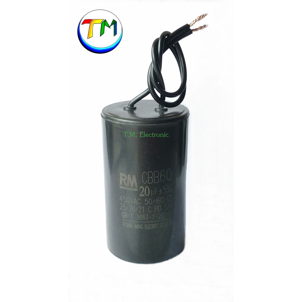 RM CBB60 คาปาซิเตอร์ 20uF 450V CAPACITOR 20uF 450V※ - My3XVT2q - ThaiPick