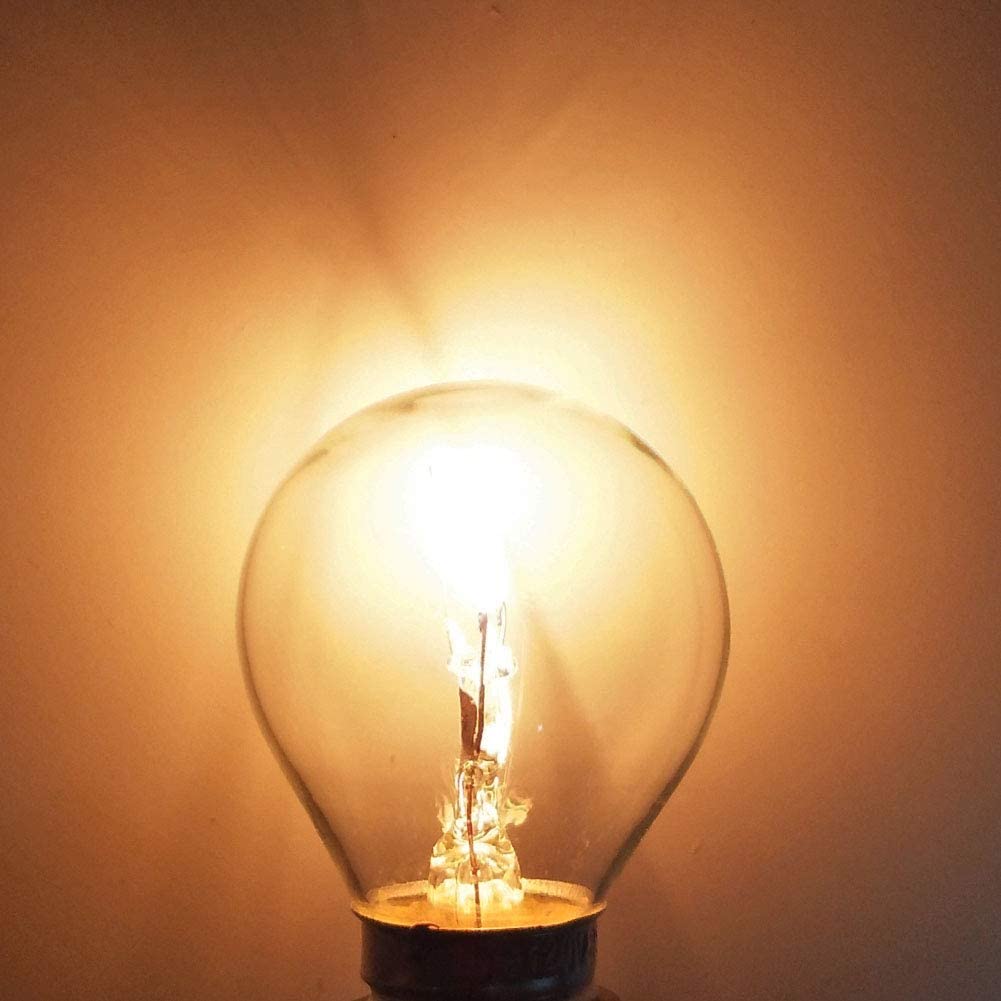 6 Packs 25 Watt E17 S11 Intermediate Base Original Appliance ...