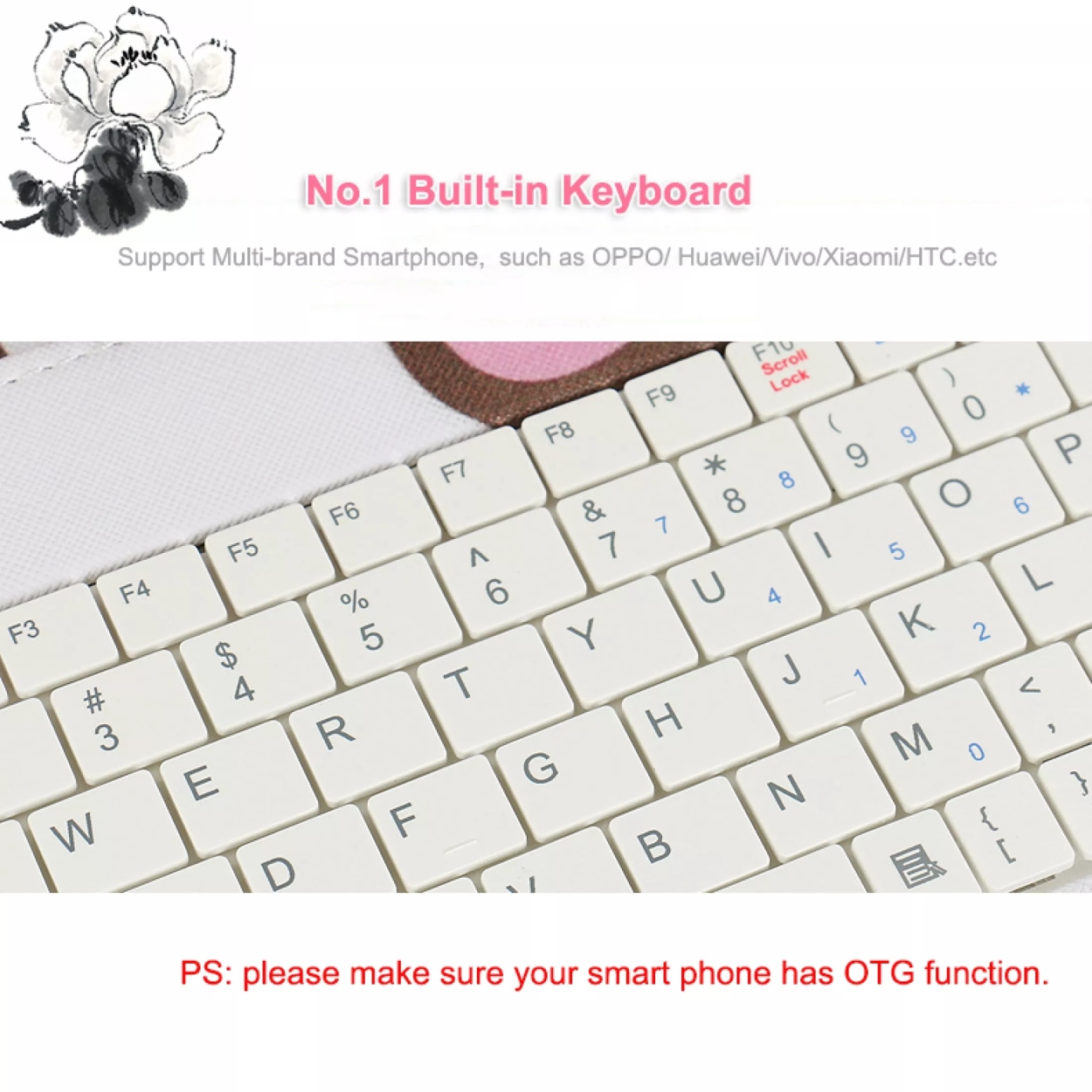 Keyboard and Mouse for Cellphone Mini Keyboard for Micro OTG Android ...