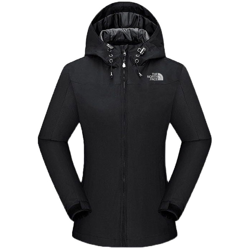 The North Face Ladies Basic Coat Waterproof And Windproof Jacket Outdoor Jacket Hooded Jacket ...