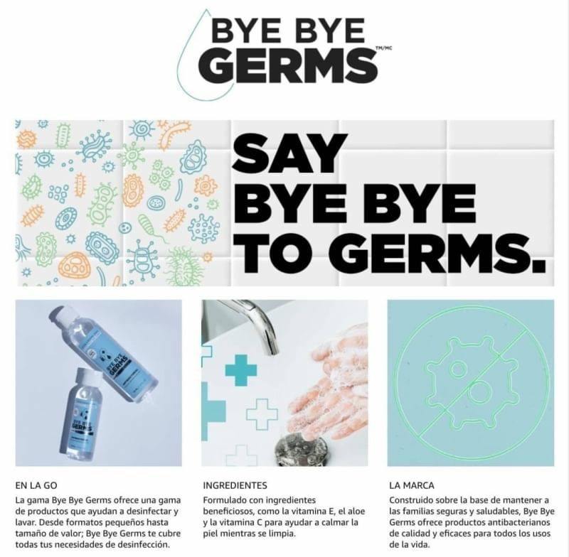 BlueOutlet Bye bye Germs เช็ดชู่เปียกฆ่าเชื้อโรคแบคทีเรีย ทิชชู่เปียก ...