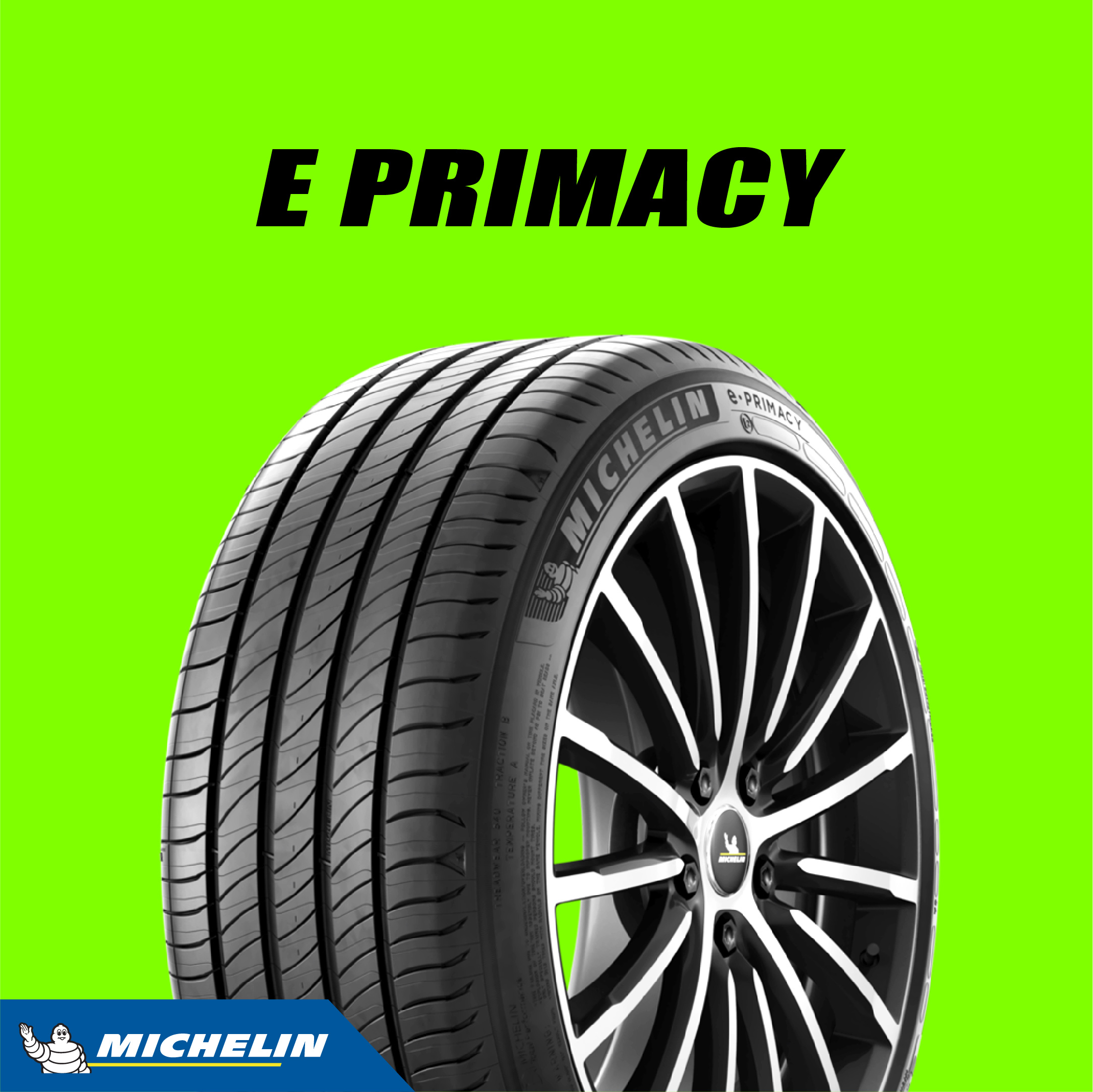 ฟรี!! เปลี่ยนยางถึงบ้าน...ยางรถยนต์ MICHELIN E·PRIMACY ขอบ 18" (4 เส้น) | Lazada.co.th
