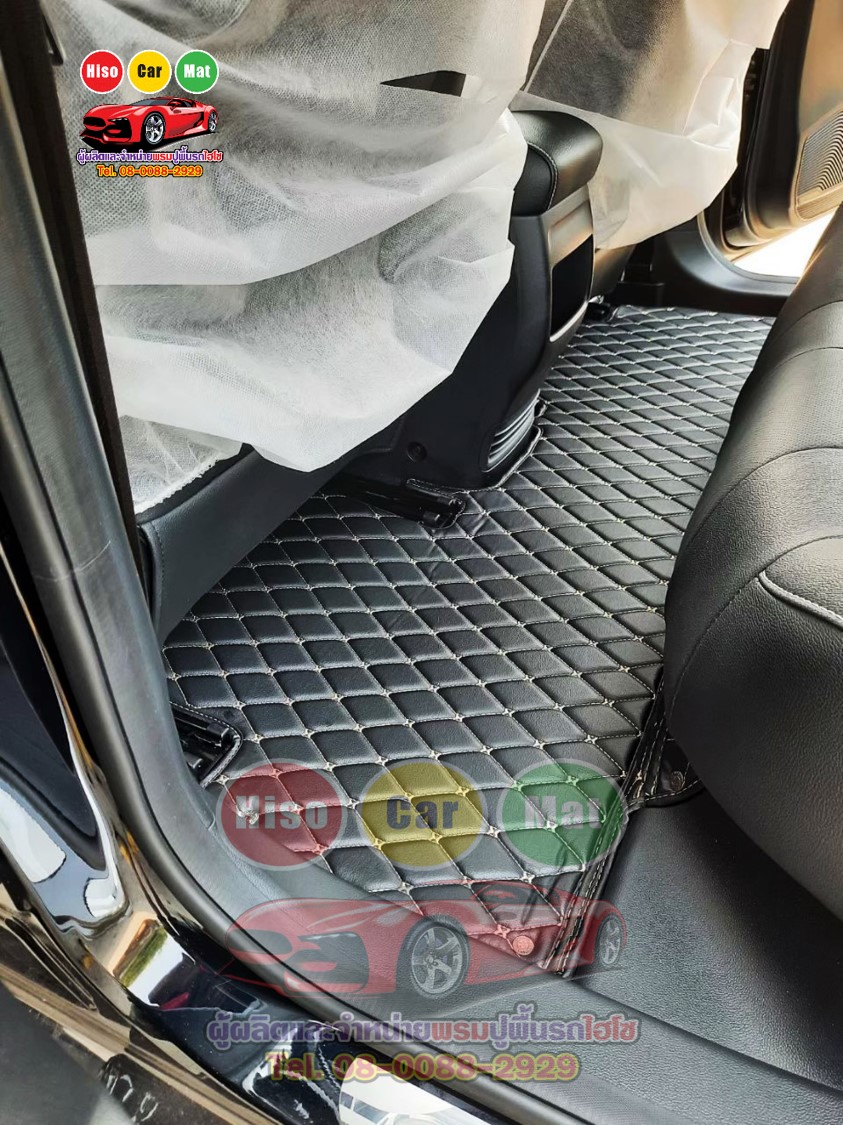 MG EP/ EP plus พรมหนังไฮโซเข้ารูป6D เต็มคันรวมท้ายรวมปิดเบาะหลัง รวม6ชิ้น - Hiso Carmat 6D 7D ...