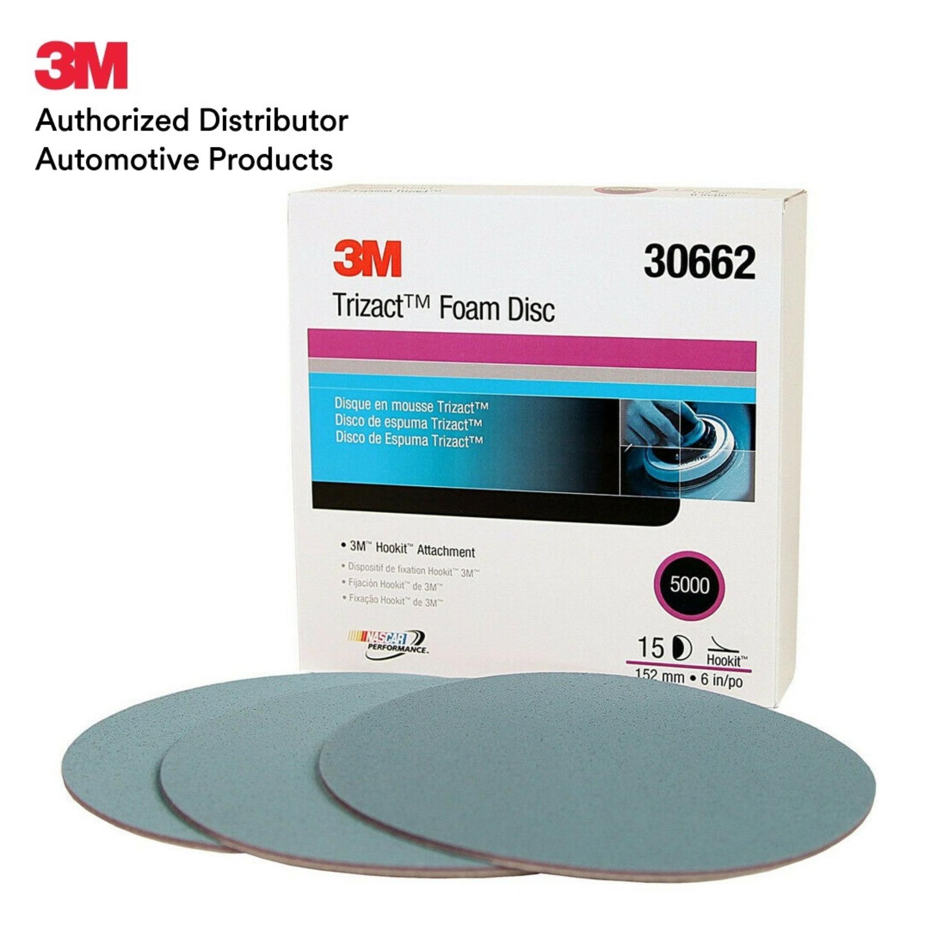 3M™ Trizact™ Hookit™ Foam Disc 30662, 6 INCH P5000 GRIT (15DC) กระดาษ ...