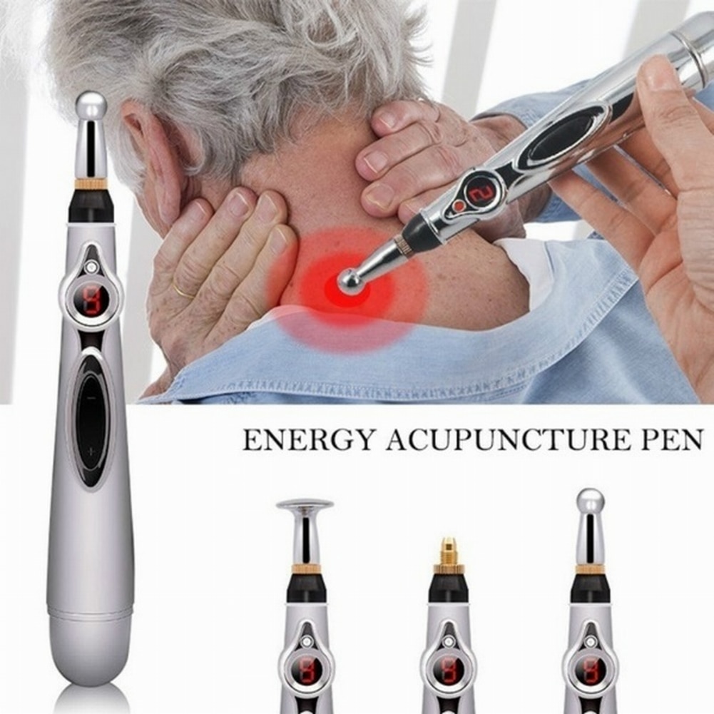 2021 Electronic Acupuncture Pen Electronic Acupuncture เลเซอร์ นวด เมร ...