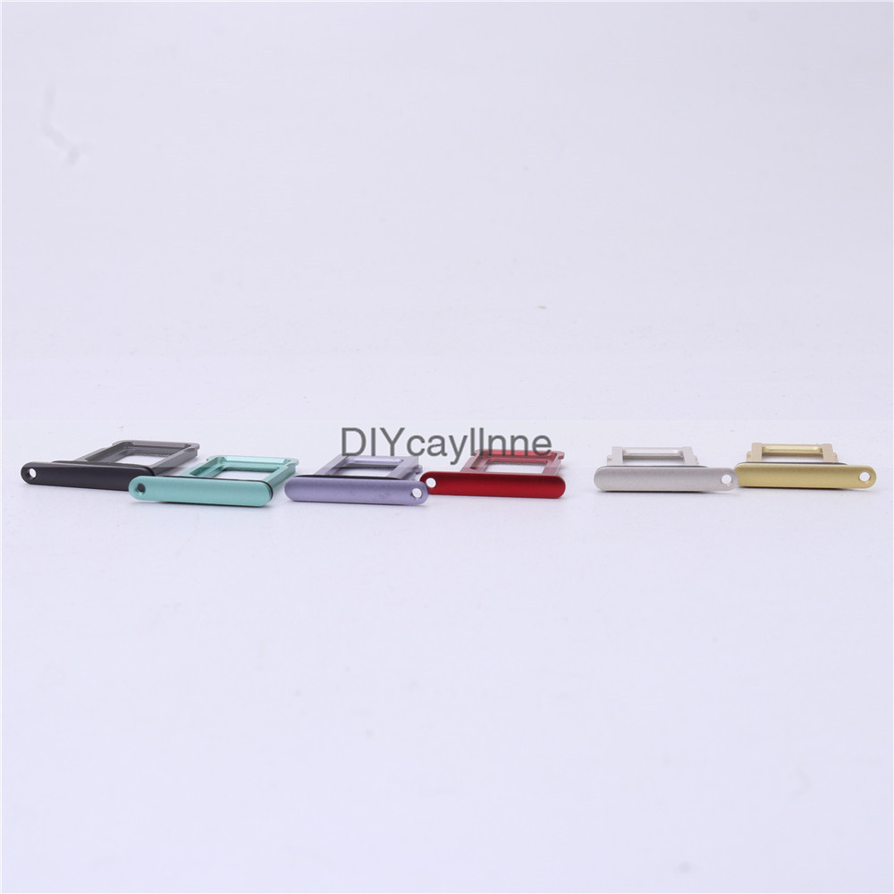 New Original for iPhone 11 Dual Single SIM Card Tray with Rubber Parts ...